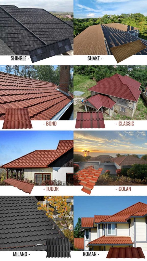 Fireproof & Durable - Long Span Bond Coated Roofing Tiles for Safety ...